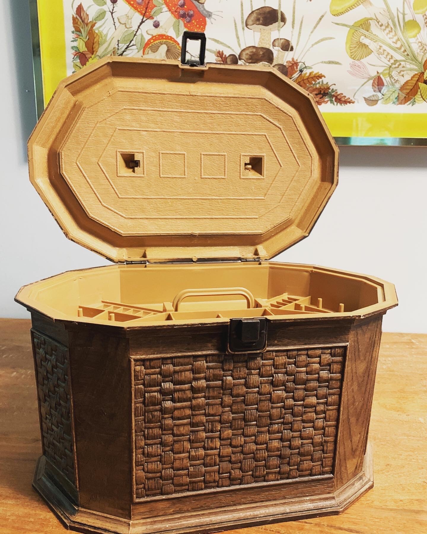 Vintage Seventies Sewing Box From Lerner - Etsy
