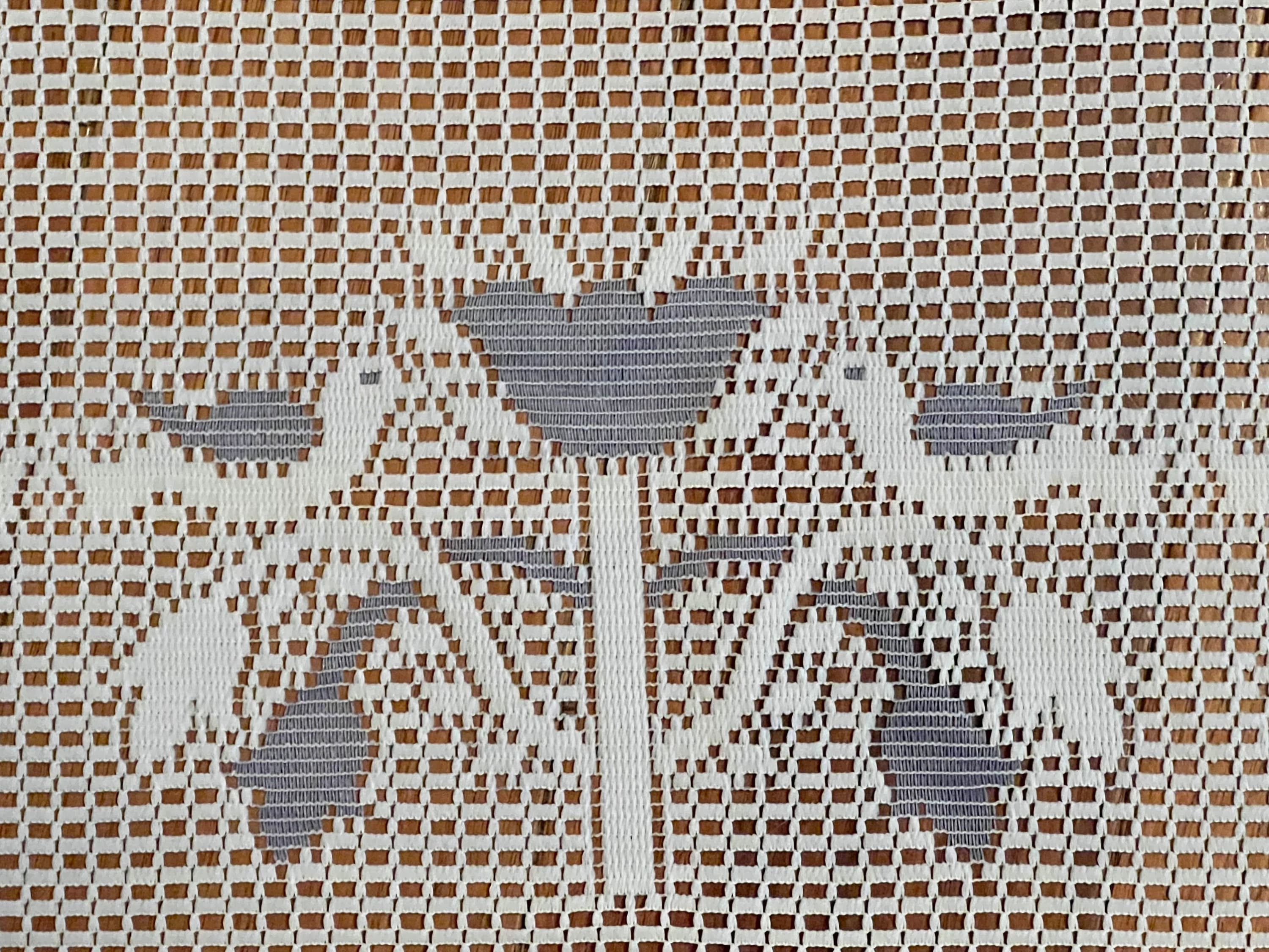 Vintage Lace Valance Farmhouse Blue and off White - Etsy