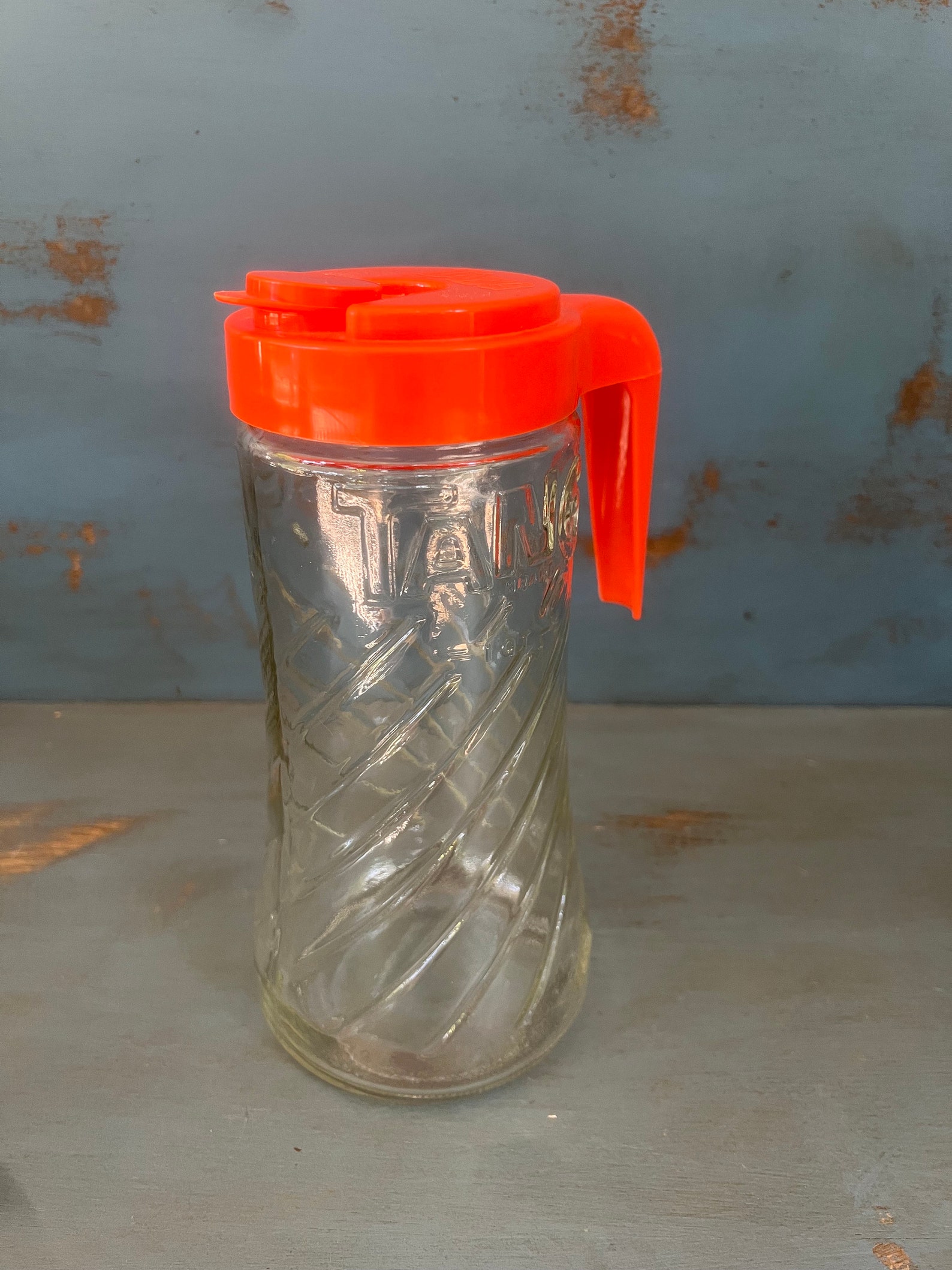 Vintage Glass Pitcher 1970s Tang Pitcher Retro Glass Pitcher - Etsy