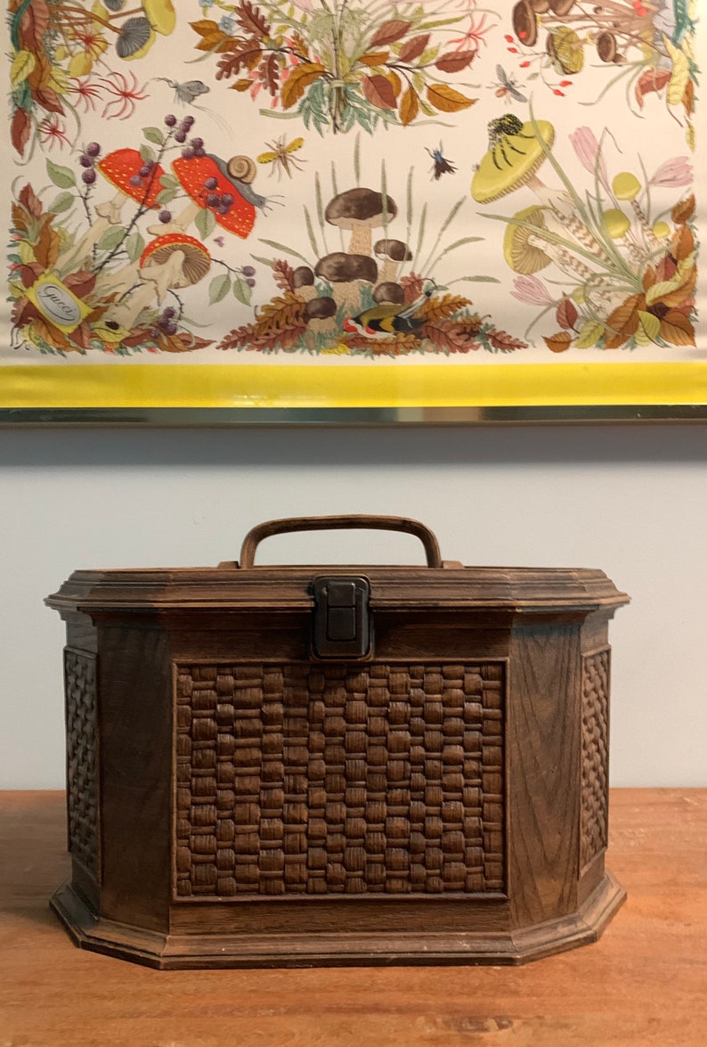 Vintage Seventies Sewing Box From Lerner - Etsy