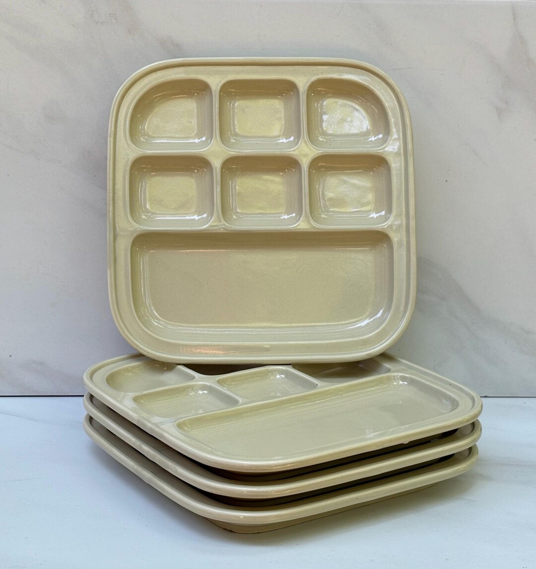 Ceramic Combination Plates; Sushi/tapas; Set of 4 TIL; Made in Japan - Etsy