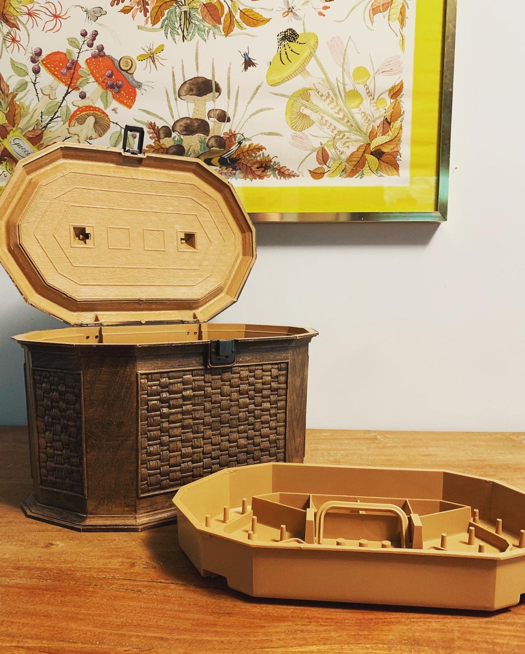 Vintage Seventies Sewing Box From Lerner - Etsy