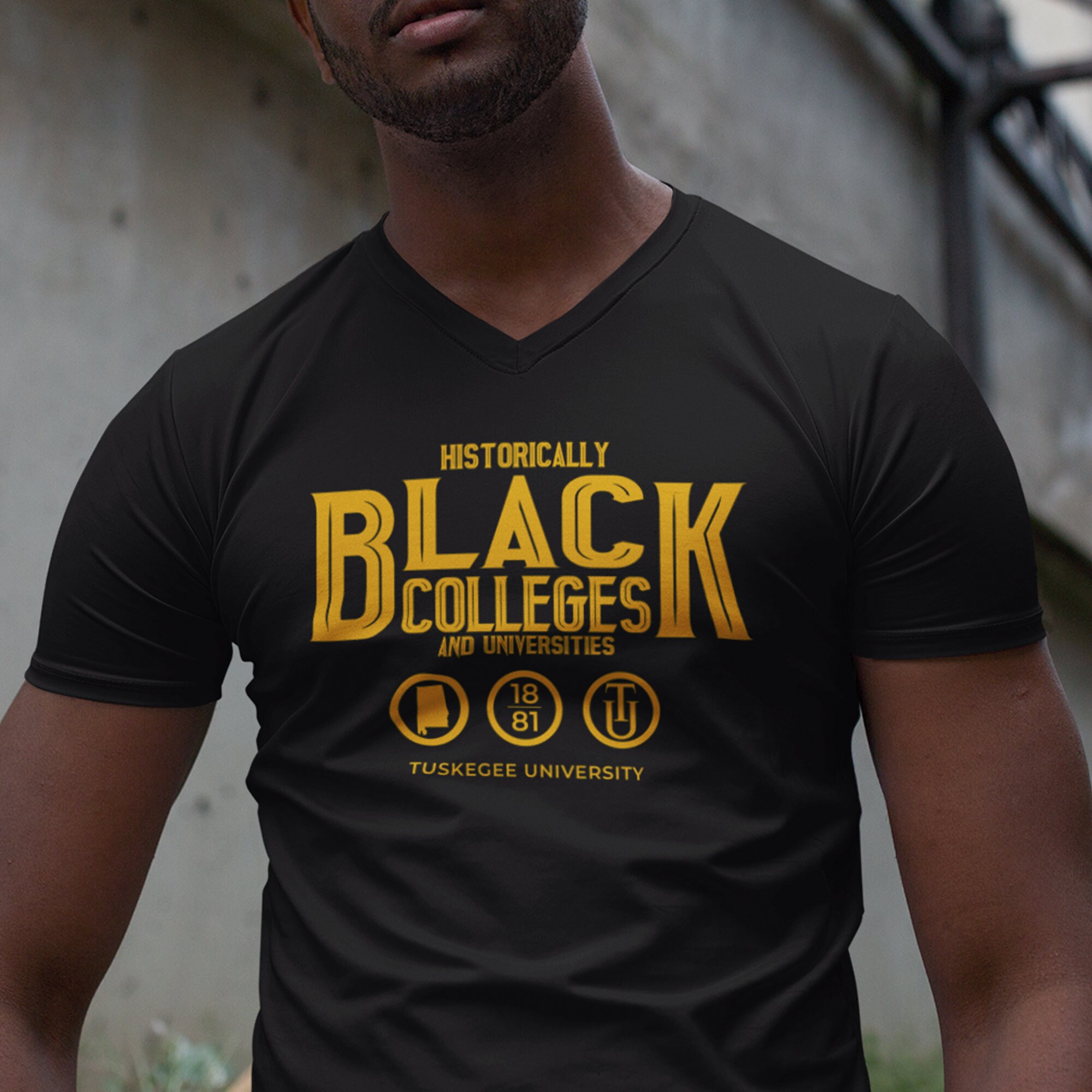 Tuskegee University Legacy Edition v-neck HBCU Tuskegee Univ Apparel, Tuskegee Alumni Tee ...