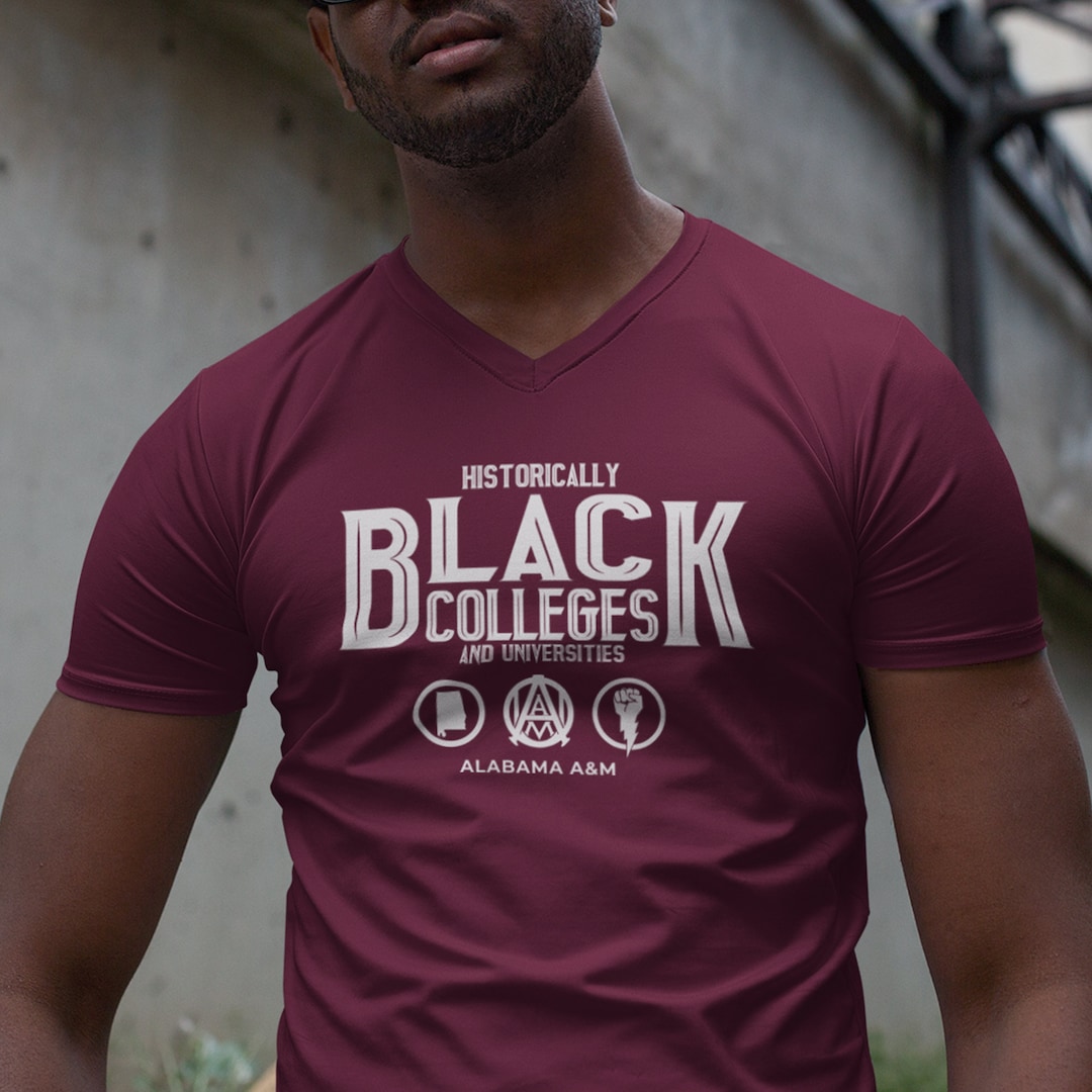 Alabama A&M Legacy Edition (v-neck) - HBCU Alabama A M Apparel, Alabama ...