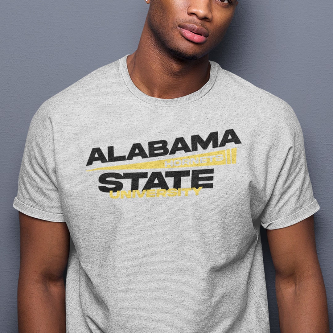 Alabama State Hornets Flag Ed. Vintage Alabama State Apparel, Retro ...
