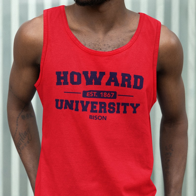 Howard University (tank) Howard Alumni Tee, Howard Univ Shirt, Howard ...