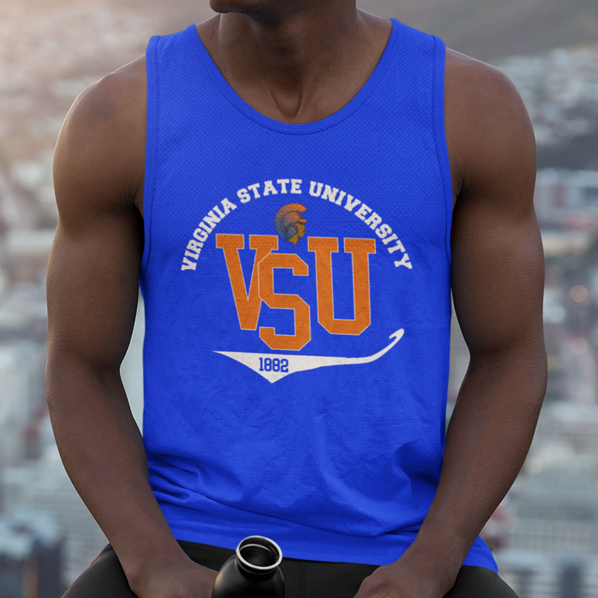 Virginia State Trojans tank Vintage Virginia State College - Etsy
