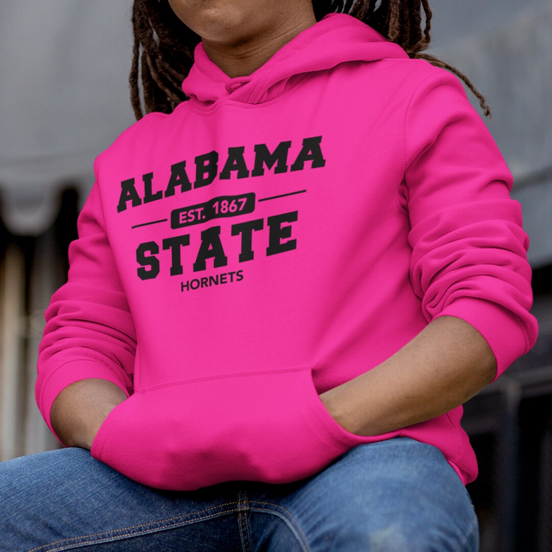 Alabama State Alumni Ed (pink) - Vintage Alabama State Apparel, Retro ...