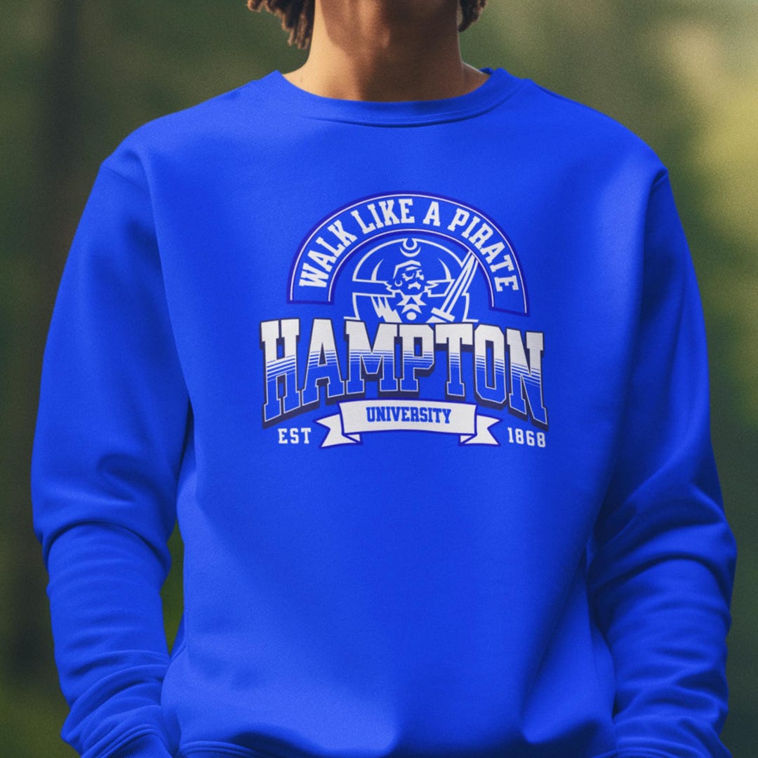 Walk Like a Pirate - Hampton Pirates (unisex Sweatshirt) - Etsy