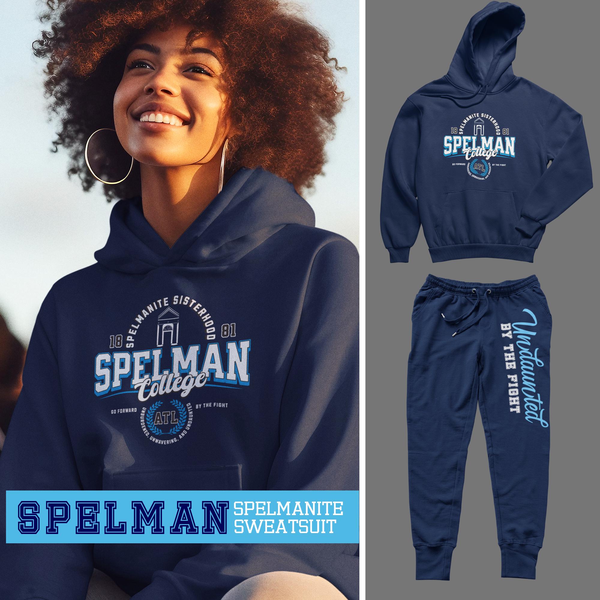 Spelman College - Spelmanite Sweatsuit - (hoodie + Sweatpants) - Etsy
