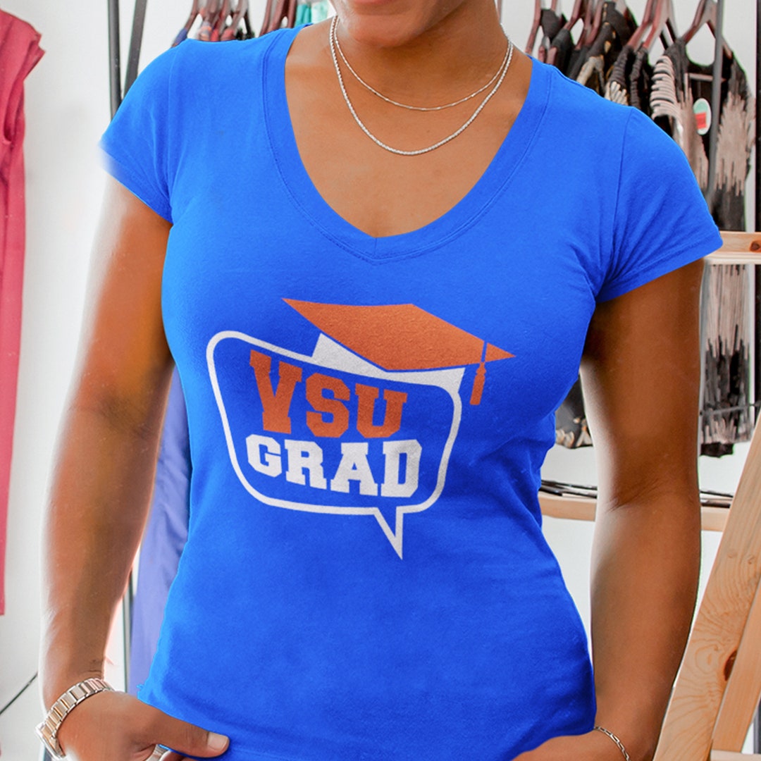 Virginia State Grad v-neck Vintage Virginia State College Apparel ...