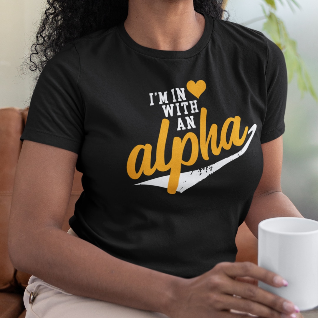 I'm in Love With an Alpha - Alpha Tees, Ice Cold Brothas Apparel, Men ...