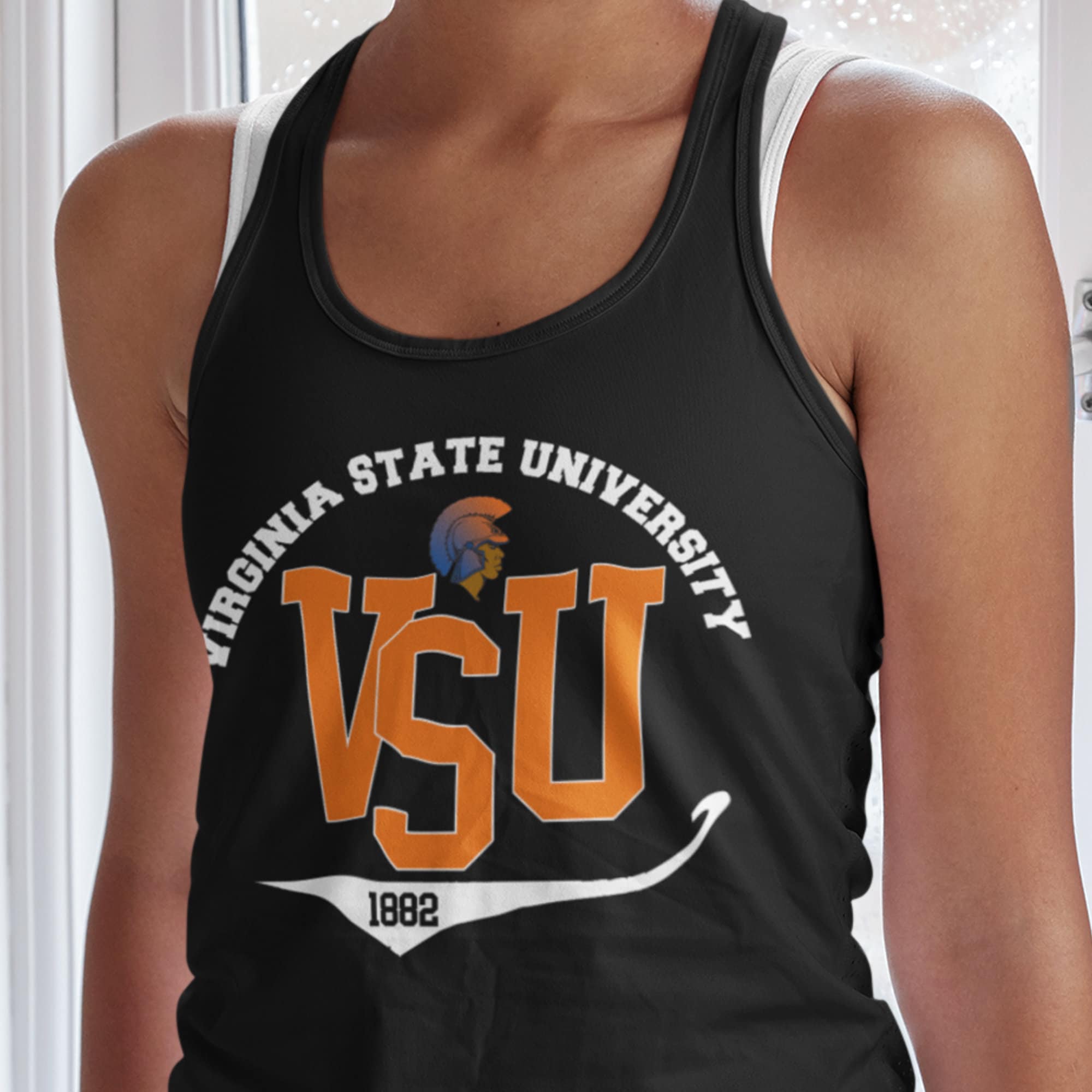 Virginia State Trojans tank Vintage Virginia State College - Etsy