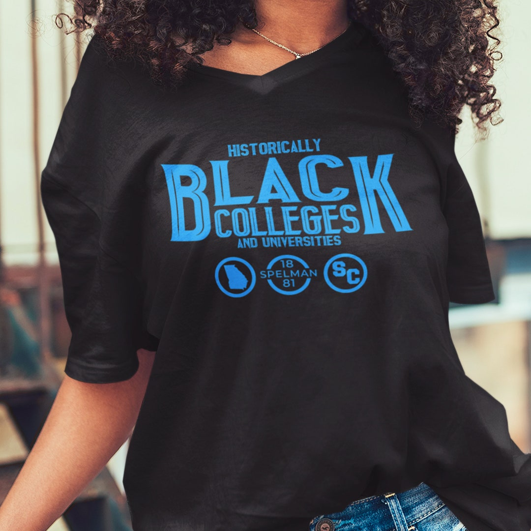 Spelman Legacy Edition (v-neck) - Spelman Shirts, HBCU Jaguars, Vintage ...