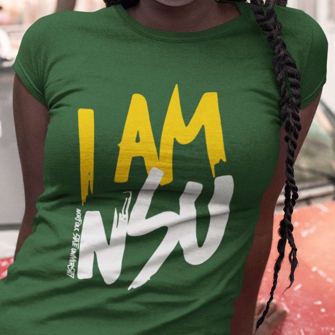 I AM Norfolk State, Norfolk Spartans, Retro NS U Apparel, Vintage ...