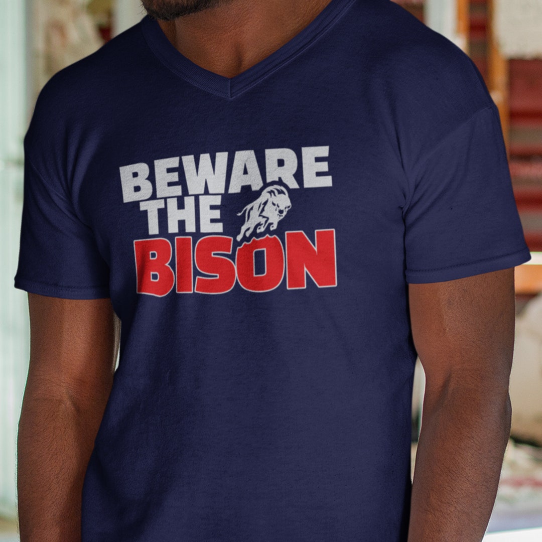Beware the Bison v-neck Howard Alumni Tee, Howard Univ Shirt, Howard ...
