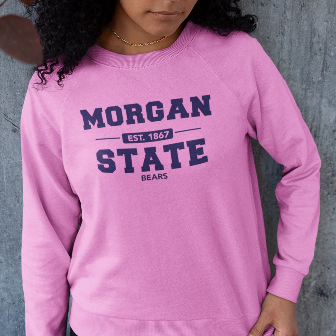 Morgan State pink Vintage Morgan State Bears Apparel, Morgan State HBCU ...