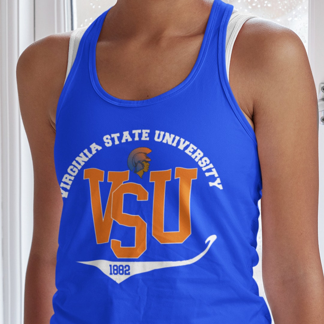 Virginia State Trojans tank Vintage Virginia State College Apparel ...