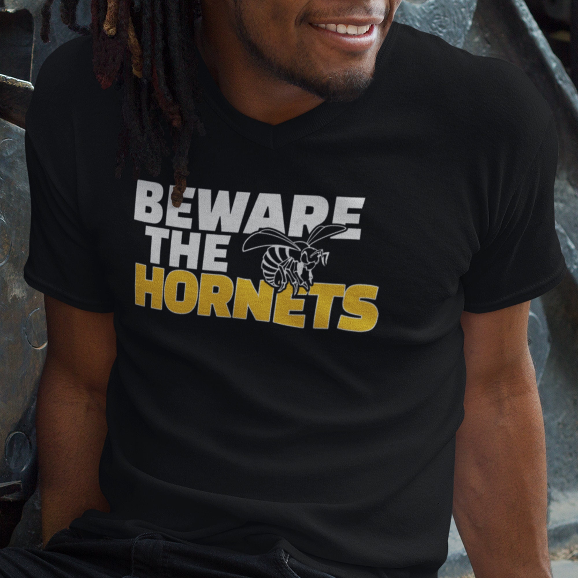 Beware the Hornets Alabama State v-neck Vintage Alabama State Apparel ...