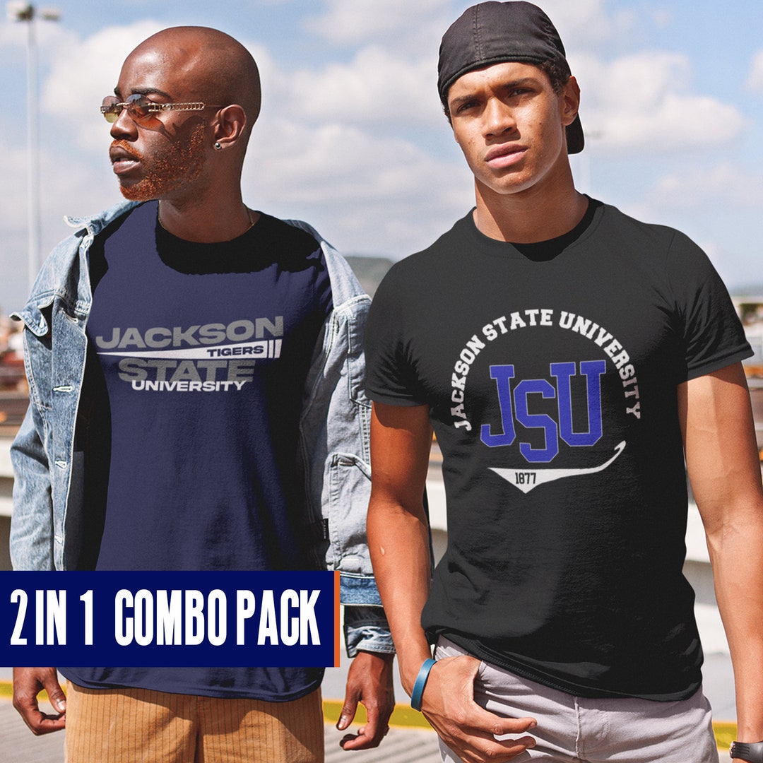 Jackson State 2-in-1 Combo Vintage Jackson State Tigers College Apparel ...