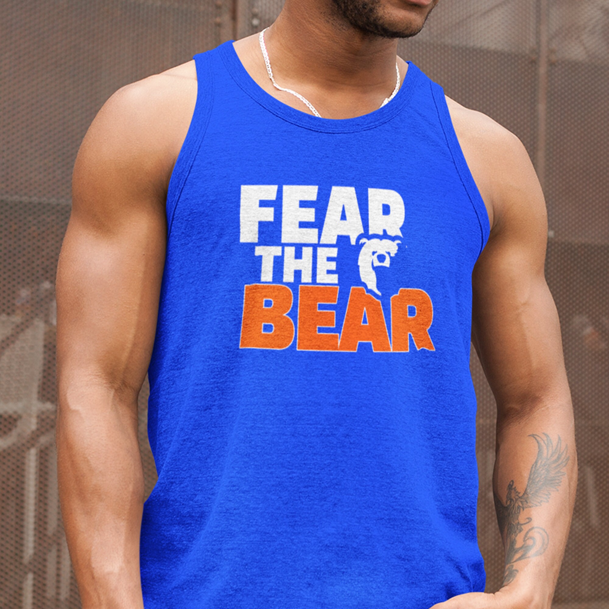 Fear the Bear (tank) - Morgan State Bears, Morgan State Apparel, Retro ...