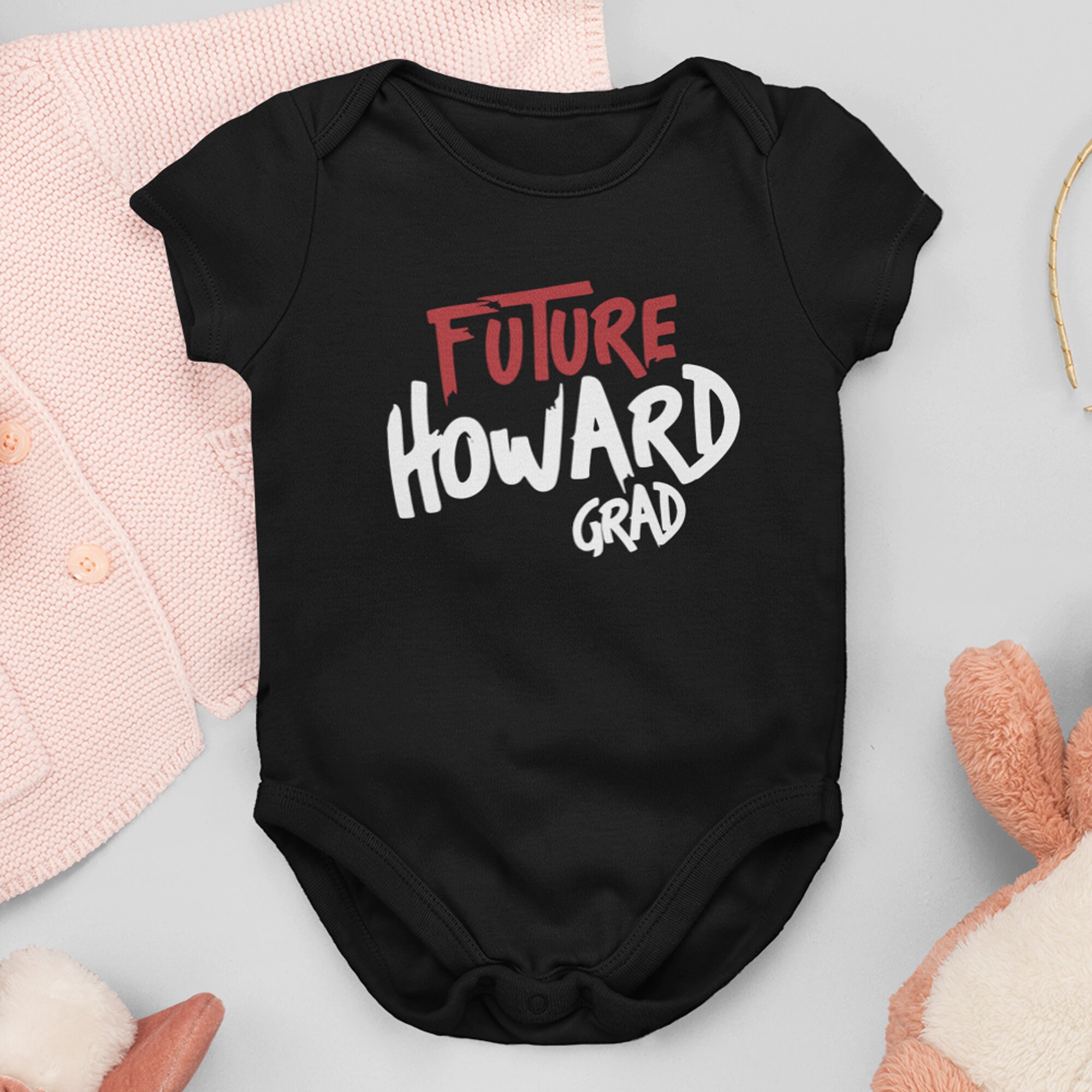 Future Howard University Grad infant Bodysuit HBCU Howard Kids Clothing ...