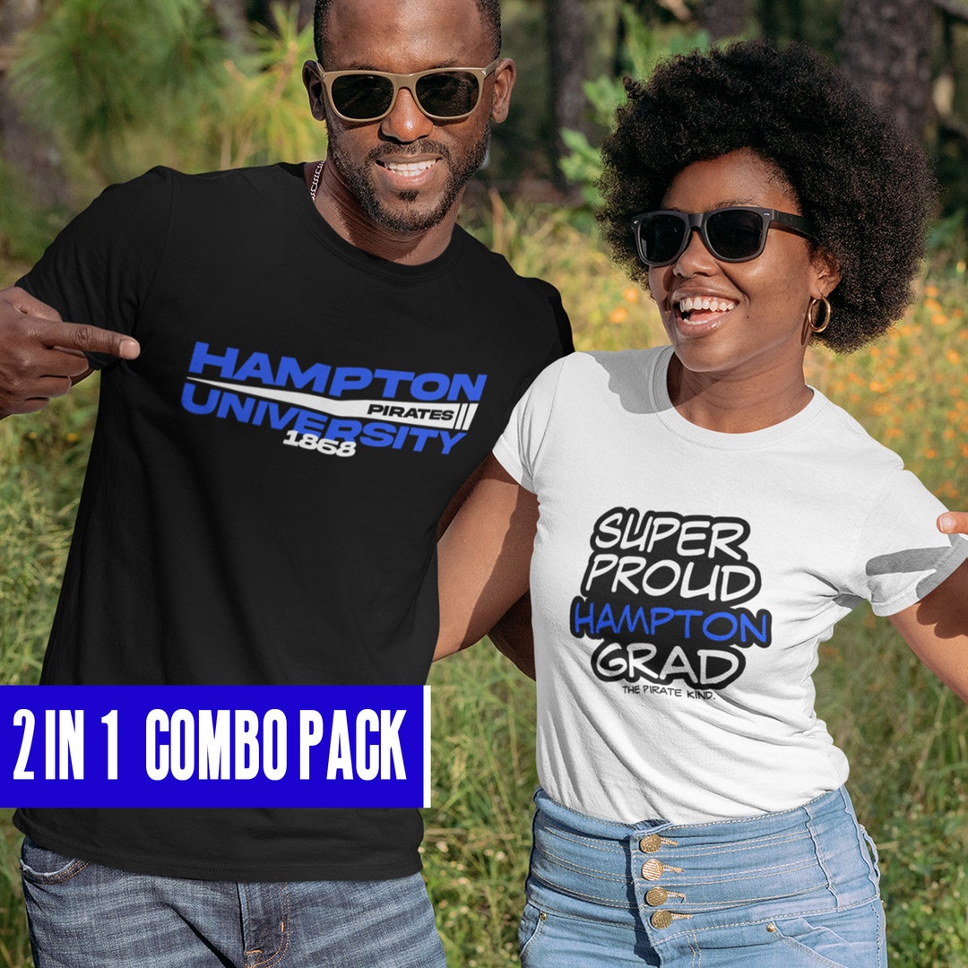 Hampton Pirates 2-in-1 Combo Pack Vintage Hampton U Apparel, Hampton ...