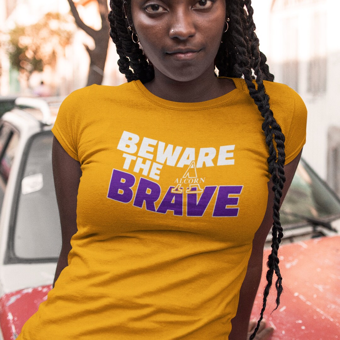 Beware the Brave Alcorn State - Vintage Alcorn State Braves HBCU ...