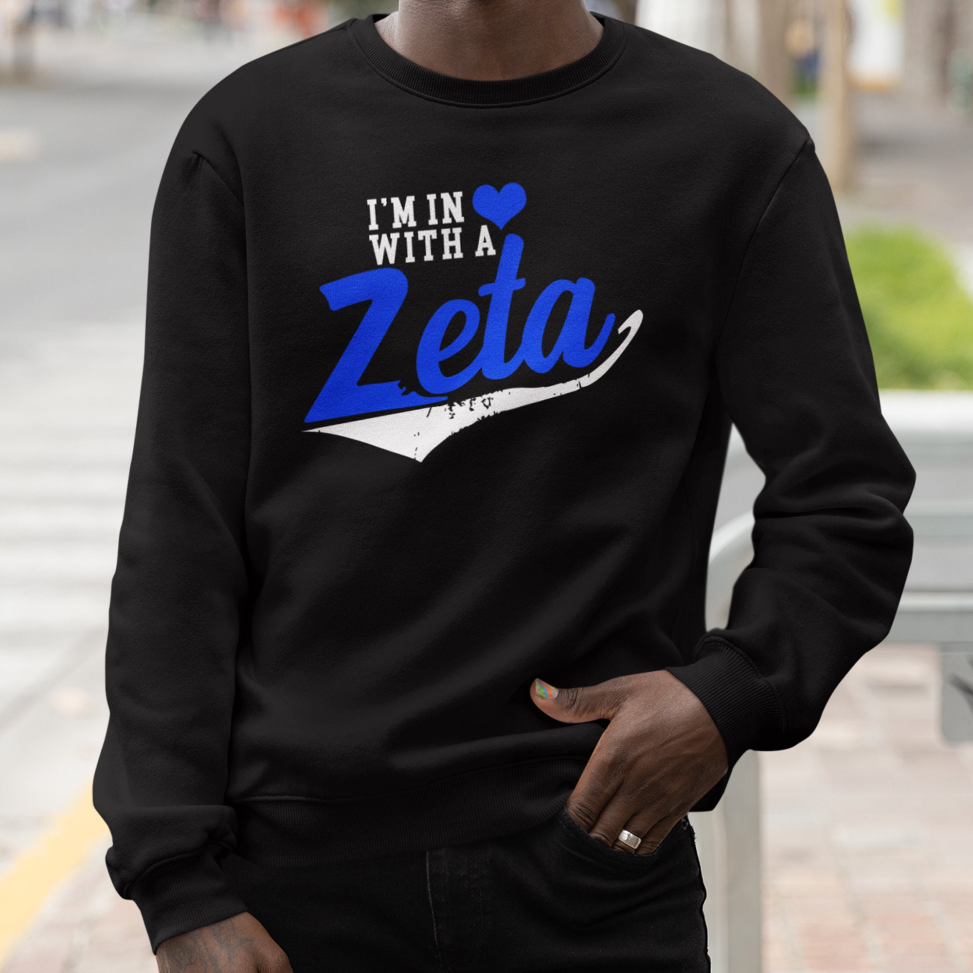 I'm in Love With A Zeta Phi Beta, Zetas Apparel, Zphib Sorority Shirt ...