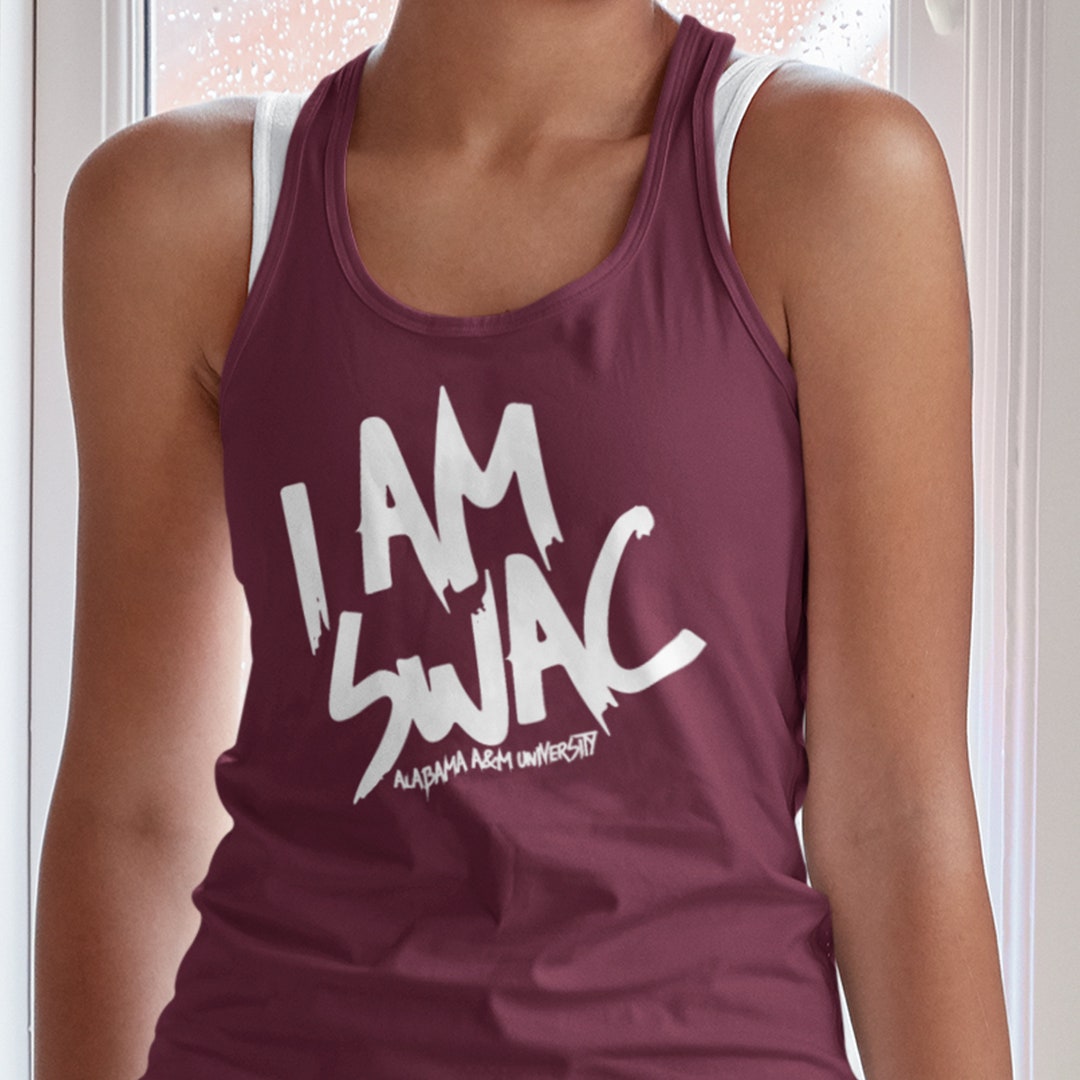 I AM SWAC Alabama A&M tank Vintage Alabama Aggies Apparel, Alabama ...