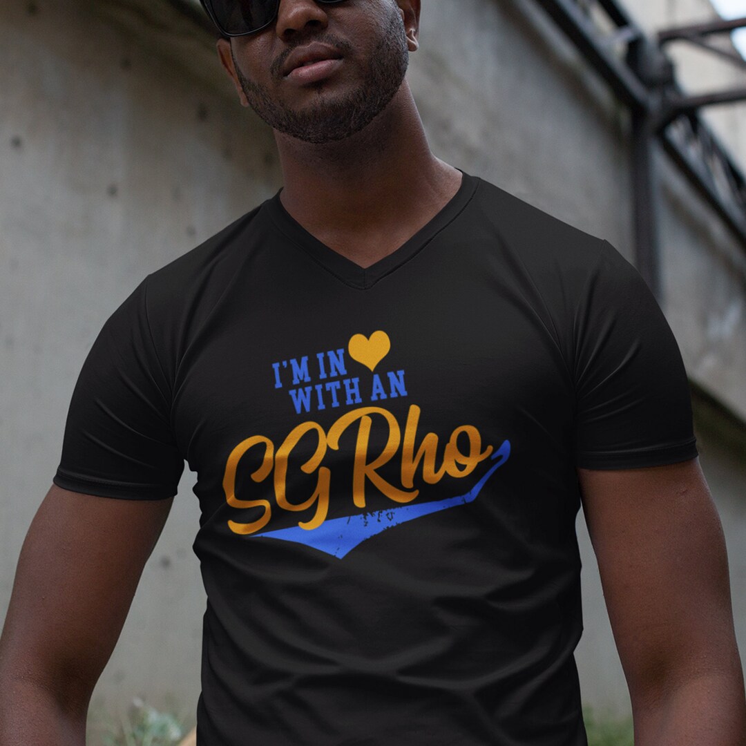 In Love With an Sgrho (v-neck)- Sigma Gamma Rho 1922 Sgrho Sorority ...