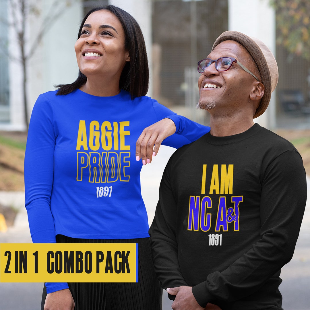 North Carolina Aggies (A&T) 2-in-1 Combo Pack - Aggie Hoodies, Vintage ...