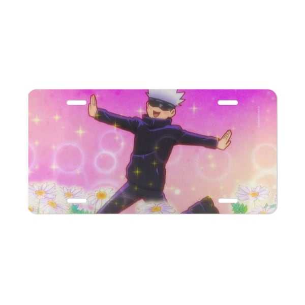 Anime License Plate Frame - Etsy