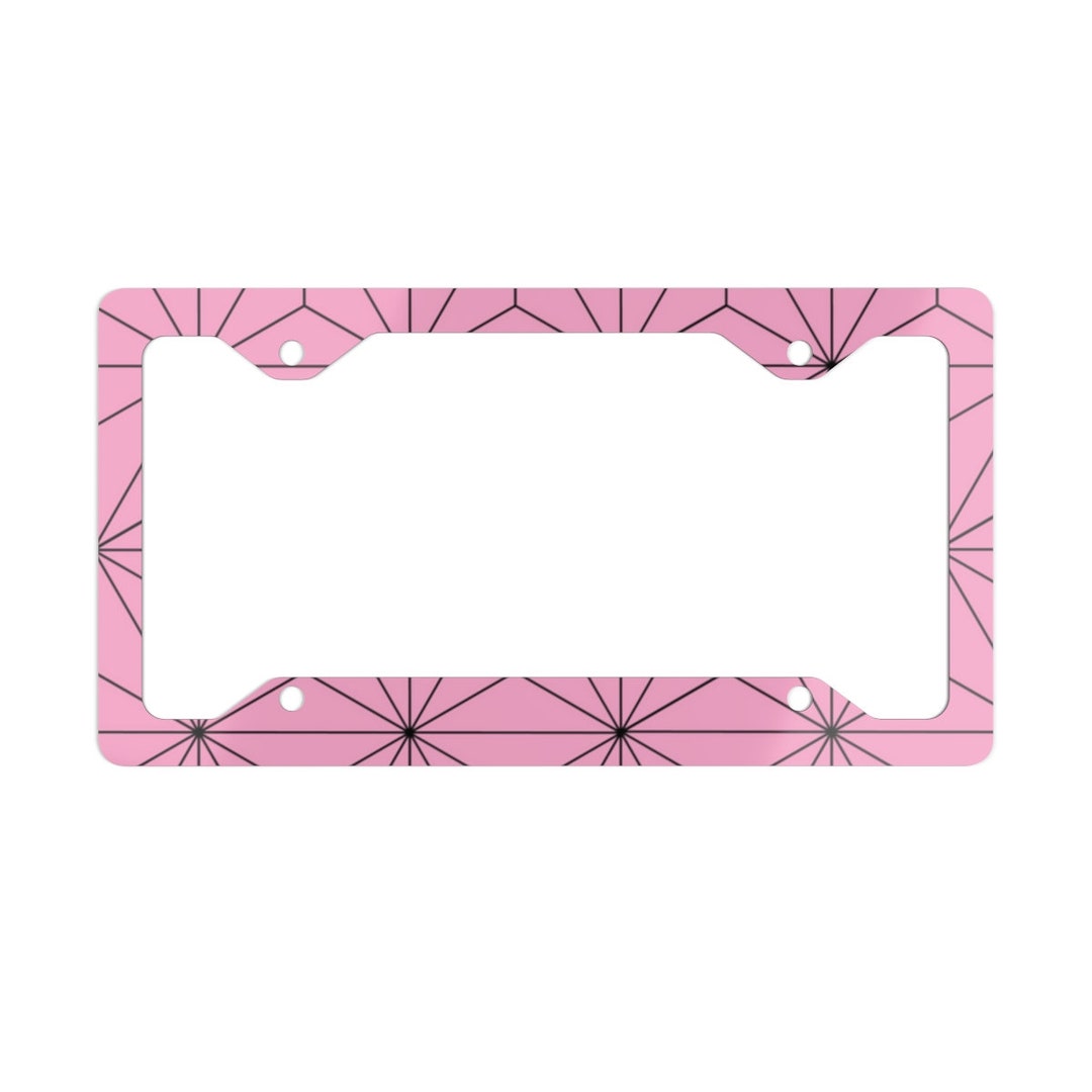 Demon Anime Slayer Sister License Metal License Plate Frame - Etsy
