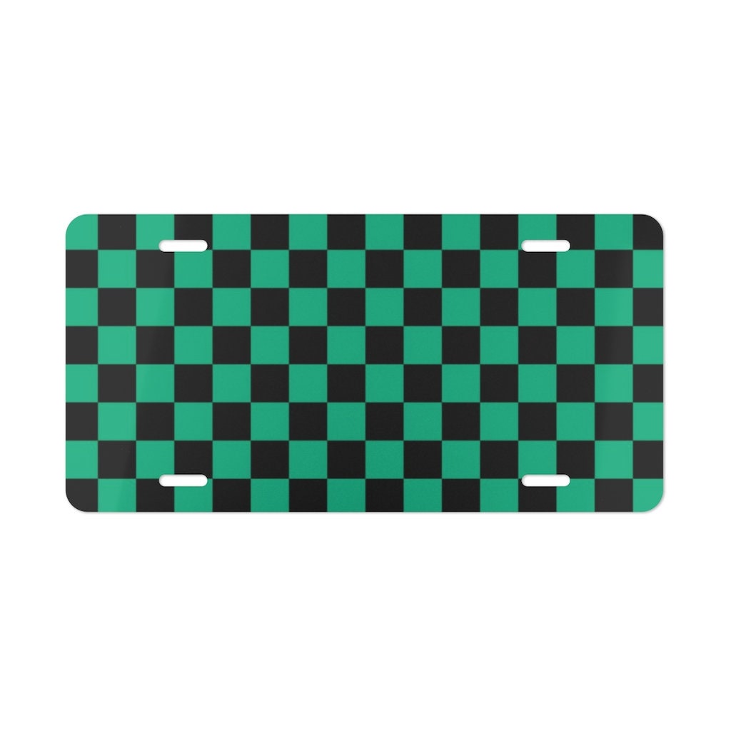 Demon Anime Slayer Sword License Plate - Etsy