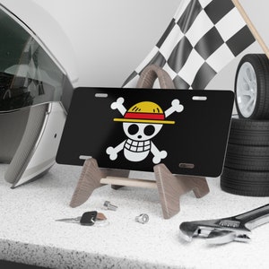 Jolly Rodgers Anime Pirate License Vanity Plate - Etsy