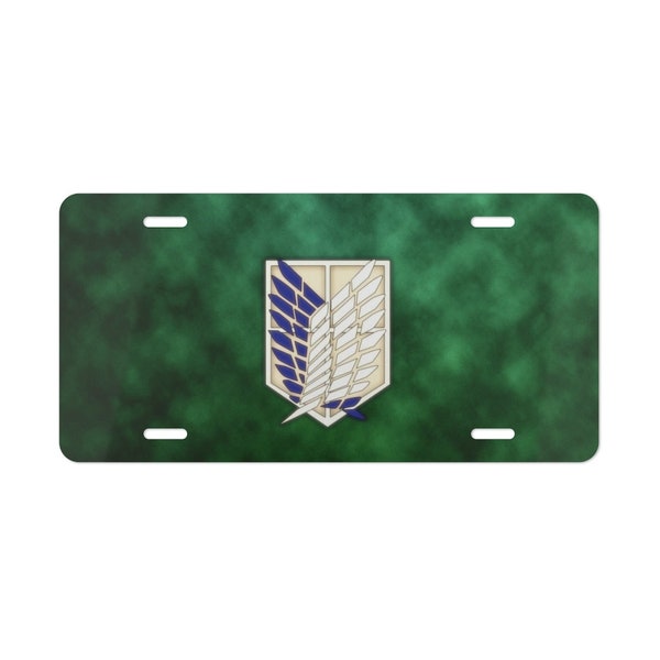 Anime License Plate Frame - Etsy