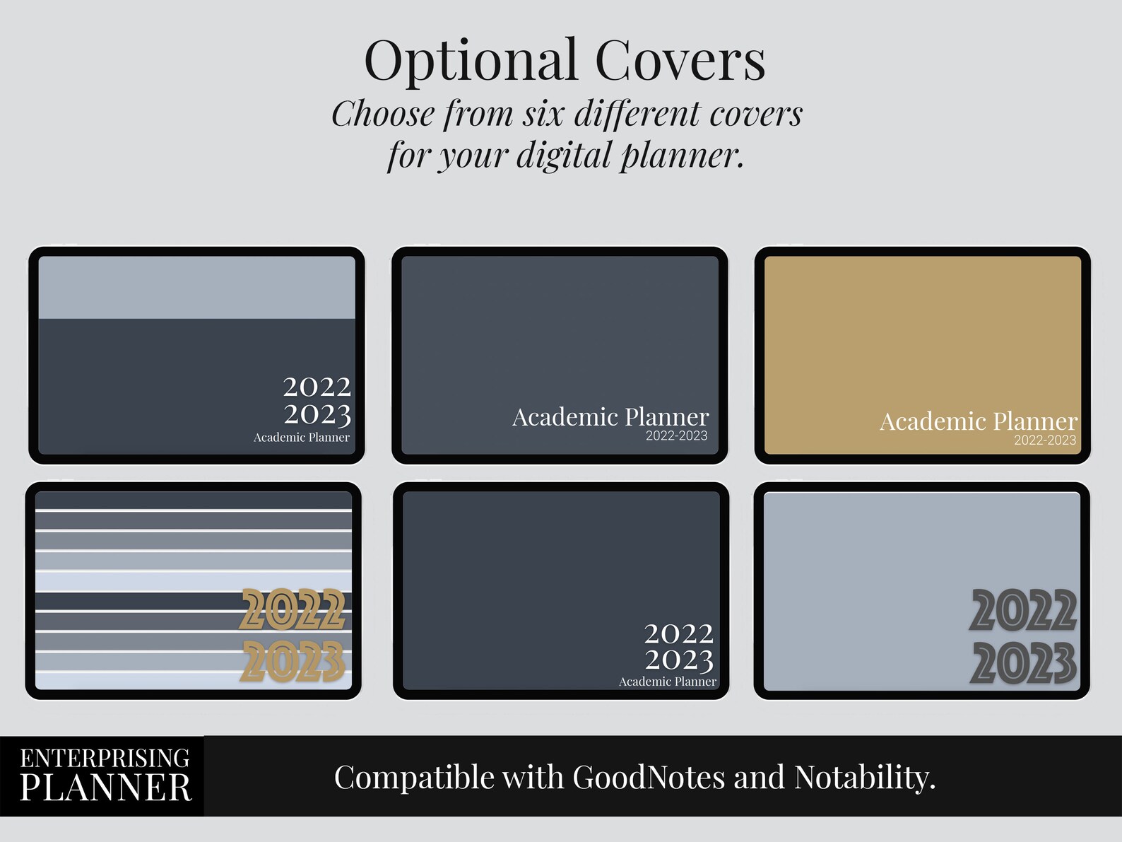 Student Digital Planner 2022 2023, Minimalistic, Goodnotes Planner ...