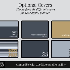 Student Digital Planner 2022 2023, Minimalistic, Goodnotes Planner ...