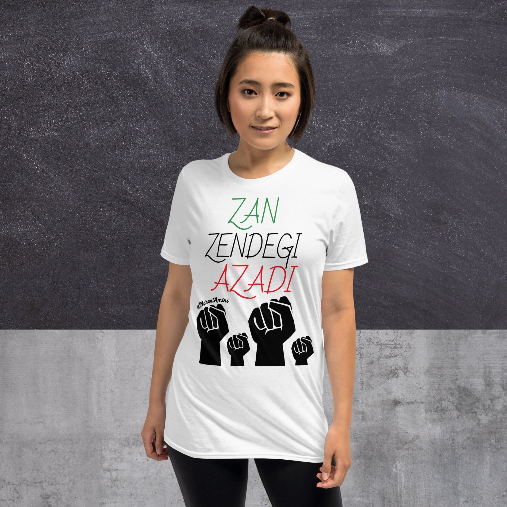 Mahsa Amini Zan Zendegi Azadi T-Shirt, Iranisches Protest Support Shirt ...