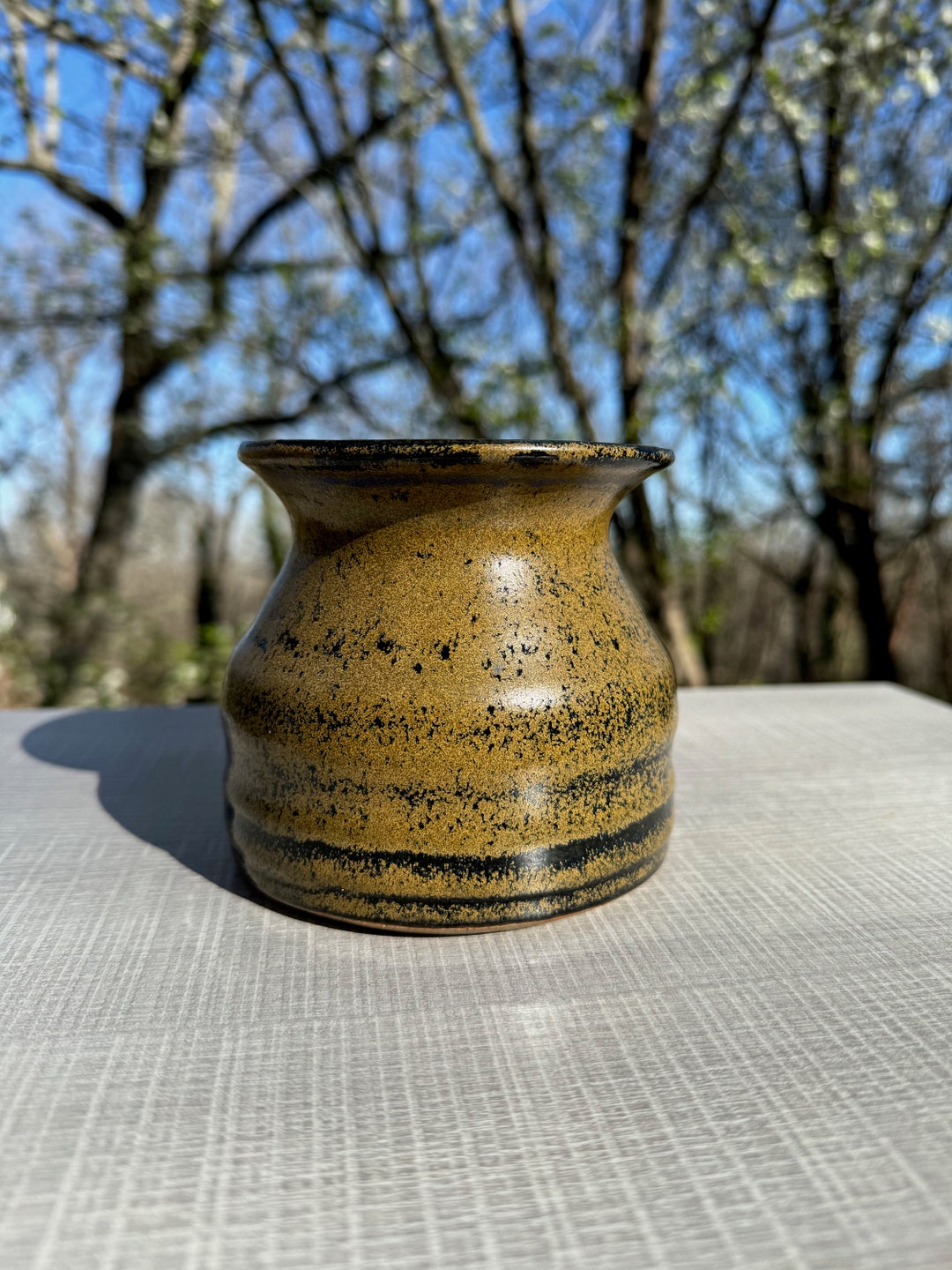 Handmade Ceramic Vase Pottery Vase Wheel Thrown Vase - Etsy