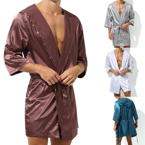 Mens Short Robe - Etsy