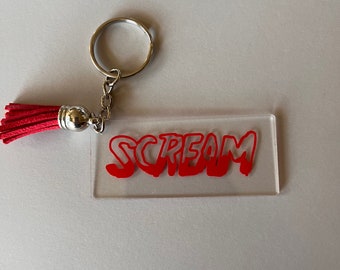 Scream Blockbuster Video Vhs Dvd Horror Movie Keychain - Etsy