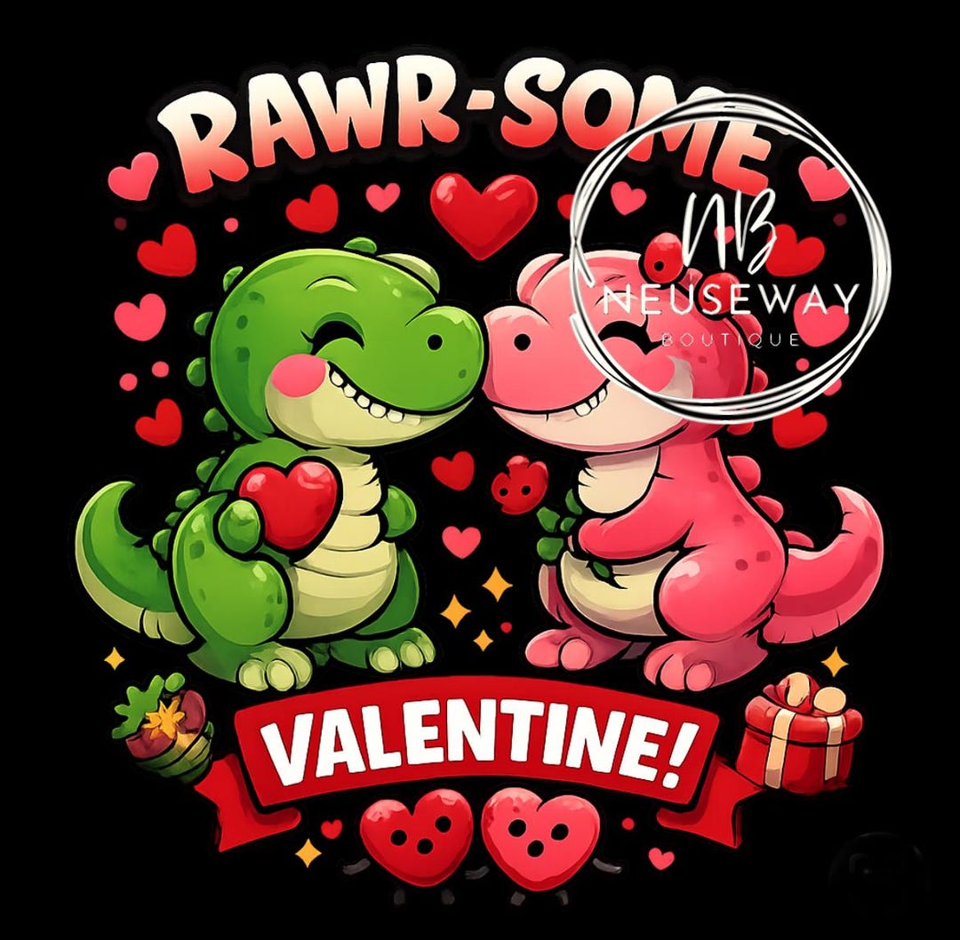 Rawr-some Dinosaur Valentine’s Day DIGITAL DOWNLOAD - Etsy