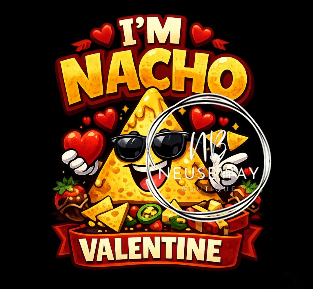 I’m Nacho Valentine Chip Valentine’s Day DIGITAL DOWNLOAD - Etsy