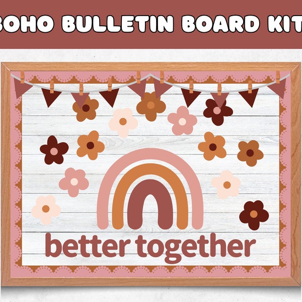 Pink Bulletin Board - Etsy