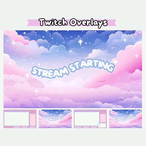 Just Chatting Twitch Overlay - Etsy UK