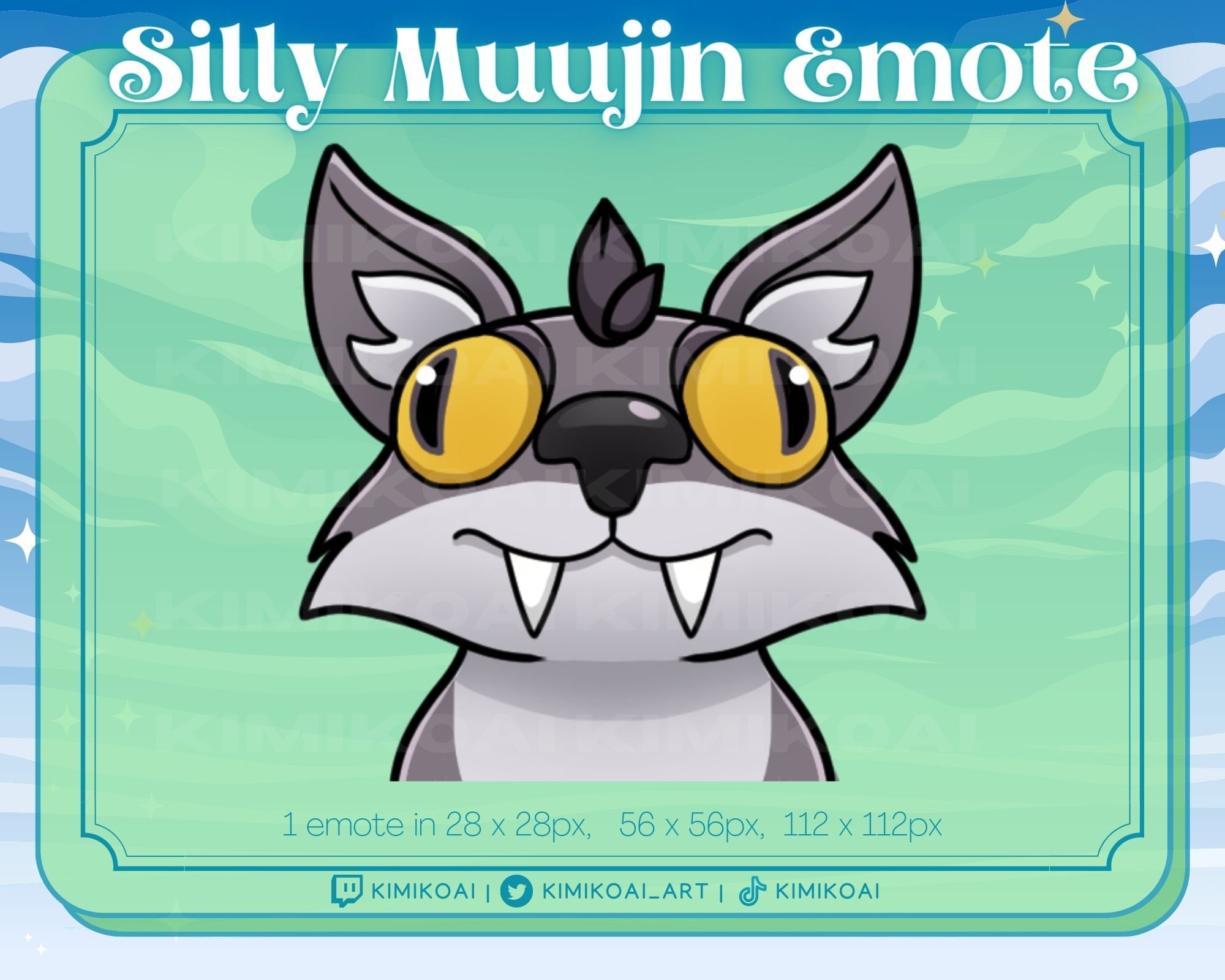 Palia Silly Muujin Emote for Twitch, Youtube, Discord - Etsy