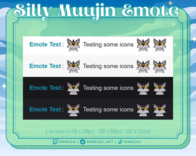Palia Silly Muujin Emote for Twitch, Youtube, Discord - Etsy