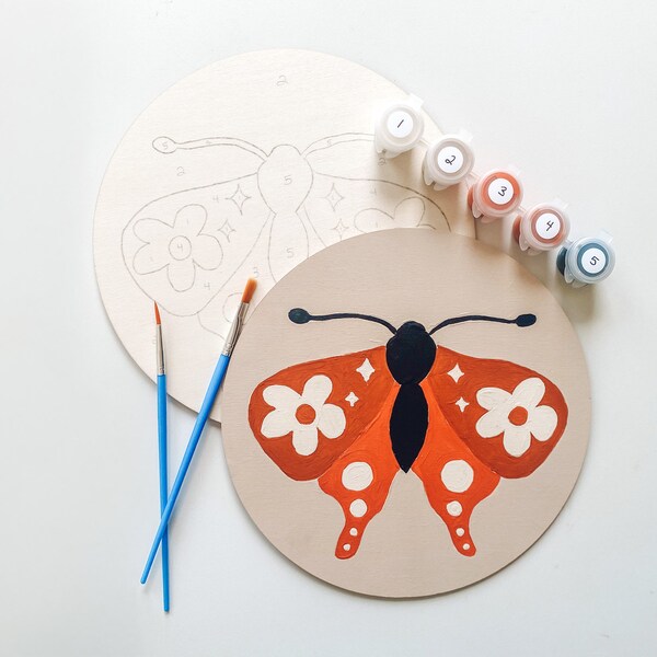 Paint by Number Cottagecore - Etsy